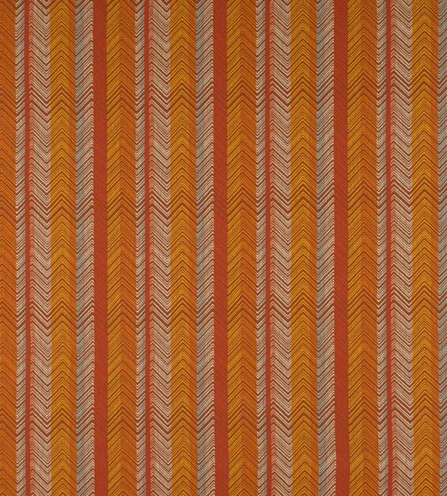 Medina Stripe Fabric in Red by Jane Churchill | Jane Clayton