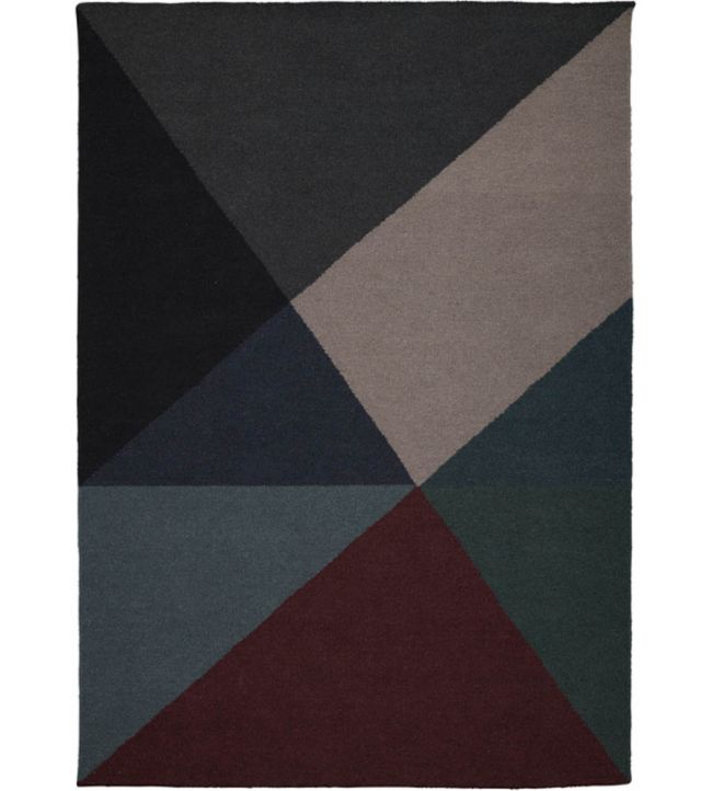 Metri Rug in Dark Green by Linie Design | Jane Clayton