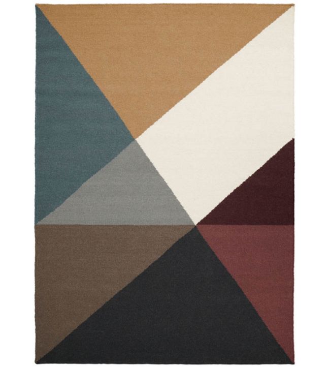Metri Rug in Mustard by Linie Design | Jane Clayton