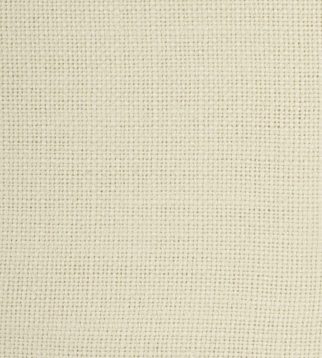 Mid Weight Plain Linen Fabric in Alabaster by Volga Linen | Jane Clayton