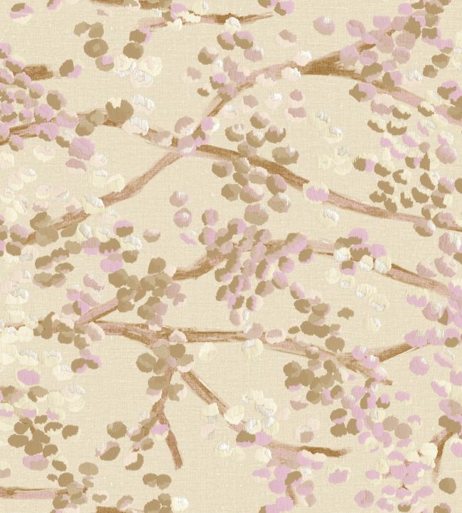 Milos Wallpaper in Un Gout de Leetchi by Elitis | Jane Clayton