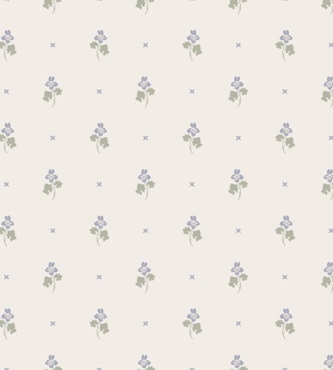 Mimi Wallpaper in Sandstone by Sandberg | Jane Clayton