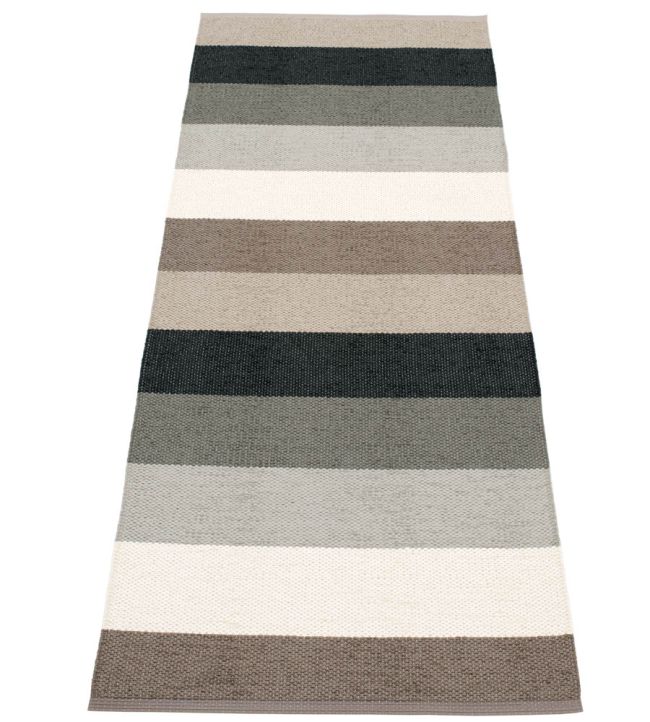 Molly Runner Rug in Mud by Pappelina | Jane Clayton