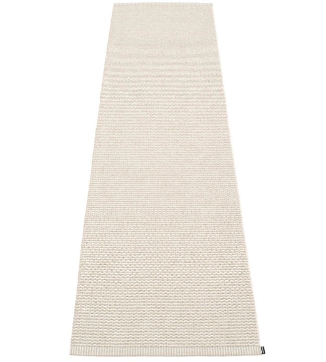 Mono Runner 60 x 250cm Rug in Linen/Vanilla by Pappelina | Jane Clayton