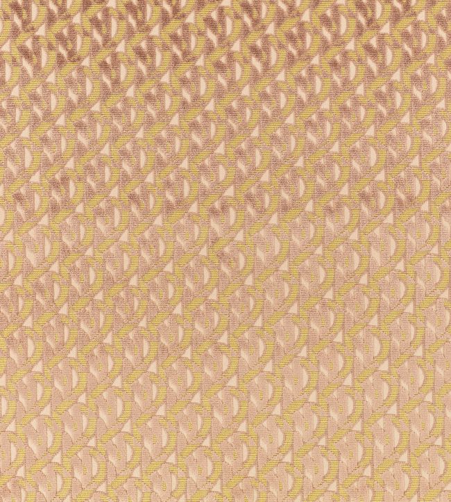 Monogram Fabric in Zest by Kirkby Design | Jane Clayton