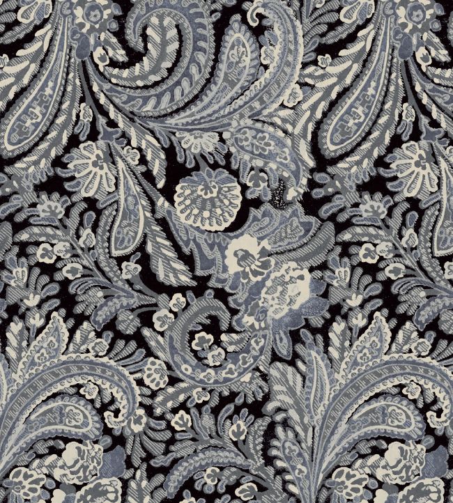 Montrose Fabric in Graphite by Arley House | Jane Clayton