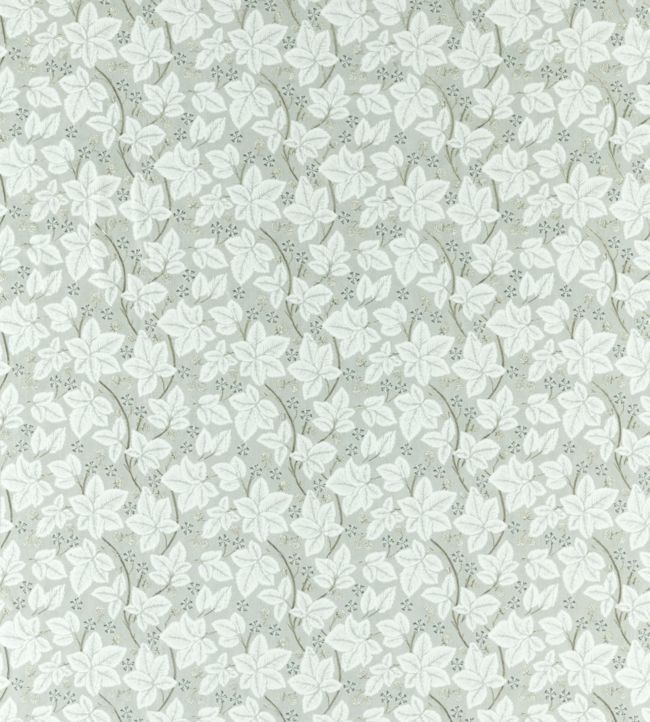 Pure Bramble Embroidery Fabric by Morris & Co in Lightish Grey | Jane ...