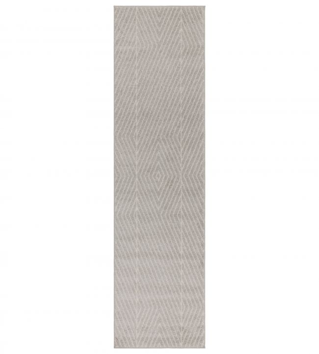 Muse Linear Runner Rug in Grey by Asiatic | Jane Clayton