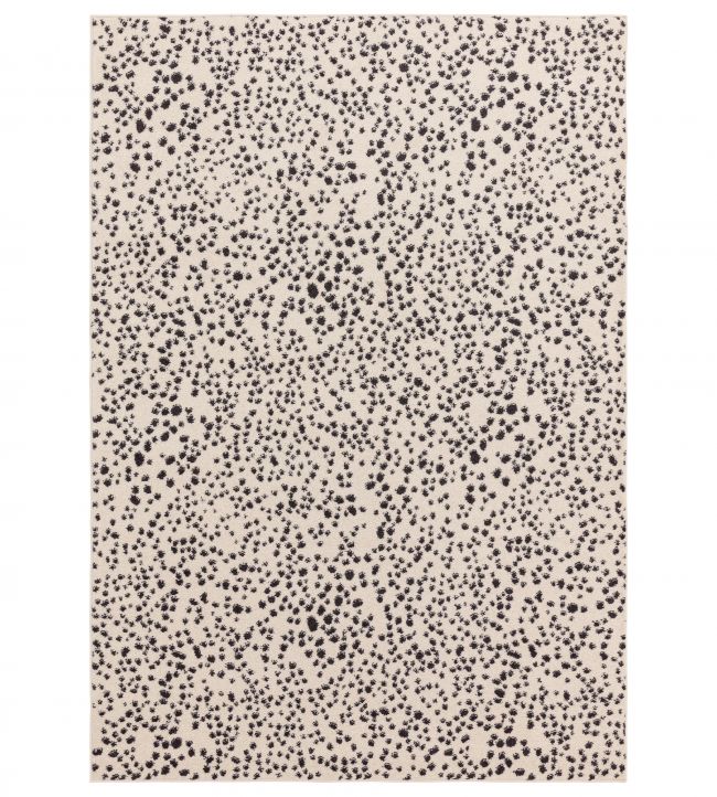 Muse Spotty Rug in Black by Asiatic | Jane Clayton
