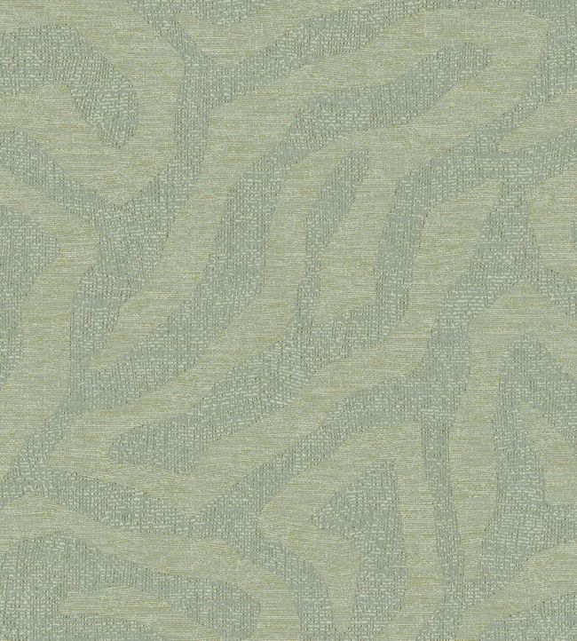 Natural Route Wallpaper in Green by Eijffinger | Jane Clayton