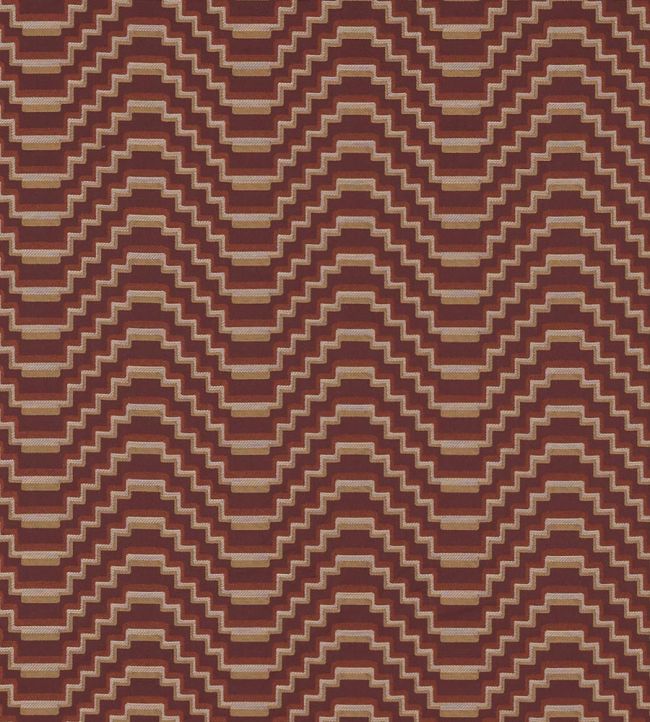 Octave Fabric in Red by Nobilis | Jane Clayton