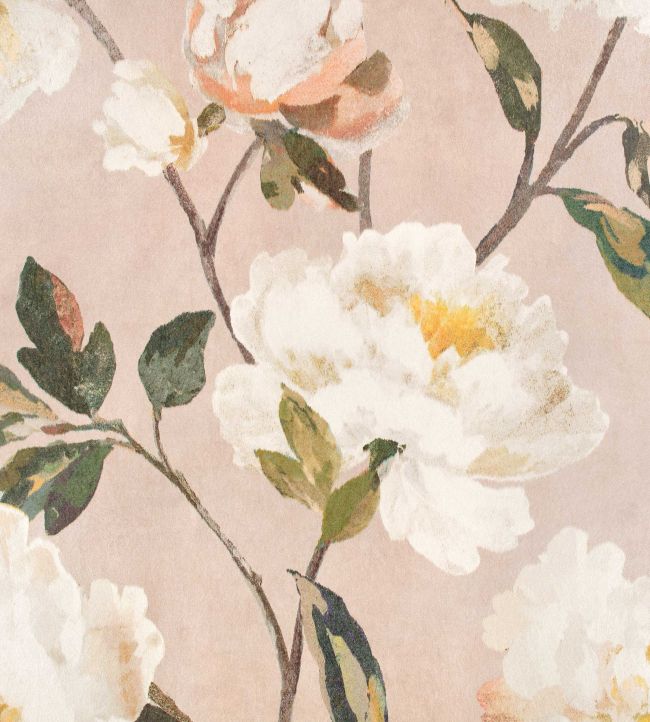Odelia Wallpaper in Rose Mist by Romo | Jane Clayton