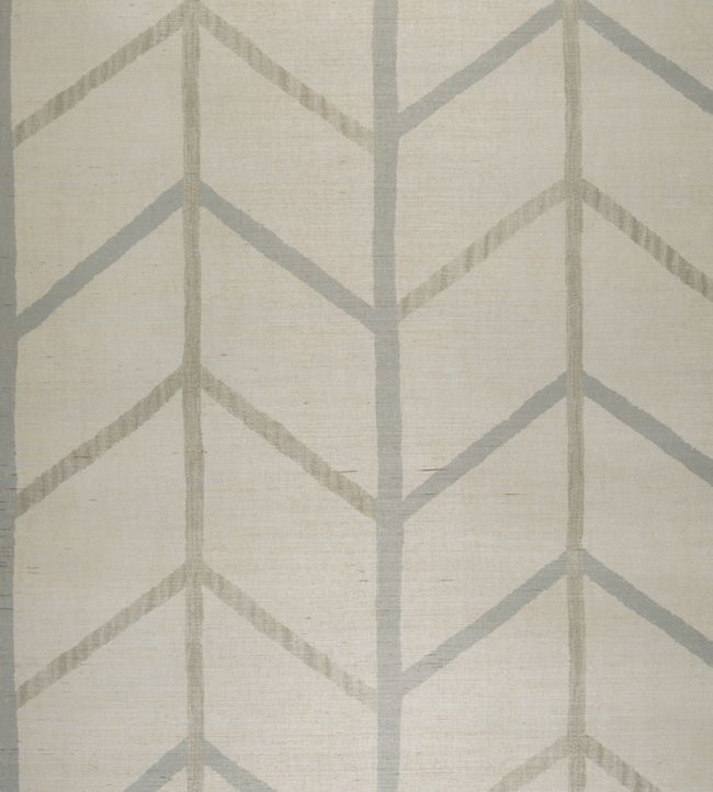 One Way Grass Cloth Wallpaper in Slate by Christopher Farr Cloth | Jane ...