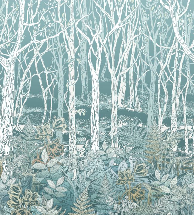 Sylvania Wallpaper Mural by Osborne & Little in 01 | Jane Clayton