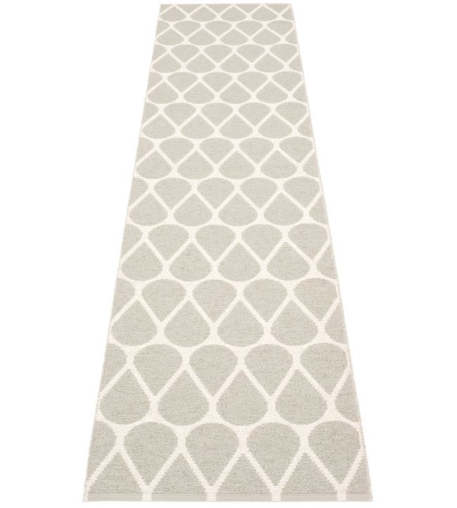 Otis Runner Rug in Linen/Vanilla by Pappelina | Jane Clayton