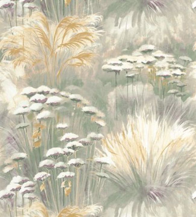 Oyat Wallpaper in Celadon by Casadeco | Jane Clayton