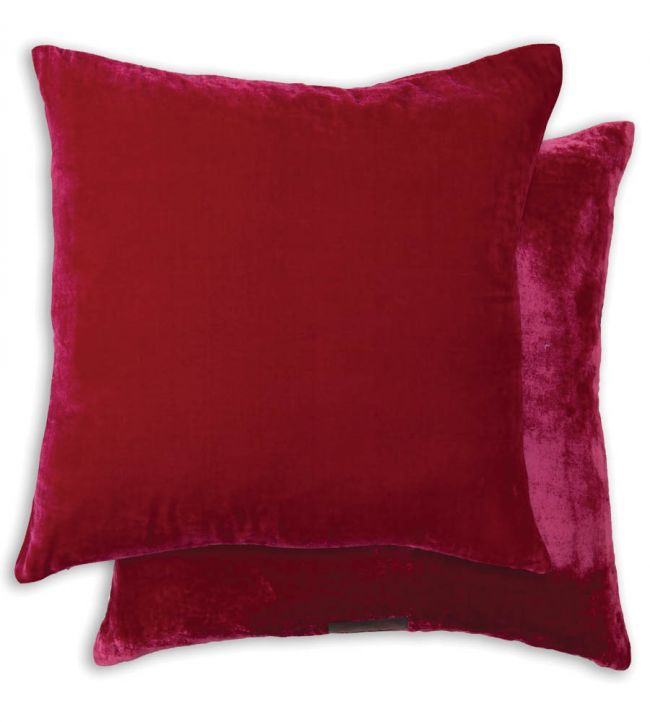 Paddy Ready Made Cushions by William Yeoward in Raspberry 50x50cm ...