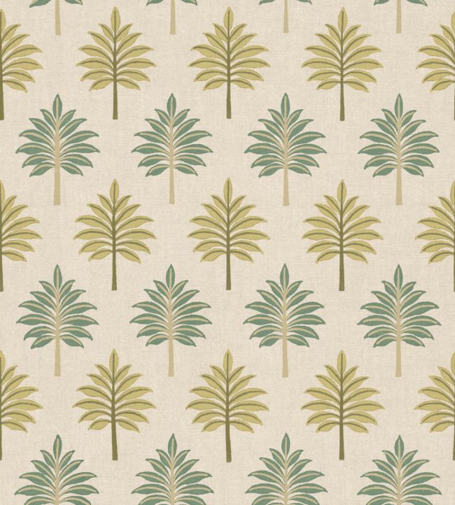 Palmette Fabric in Leaf by The Pure Edit | Jane Clayton