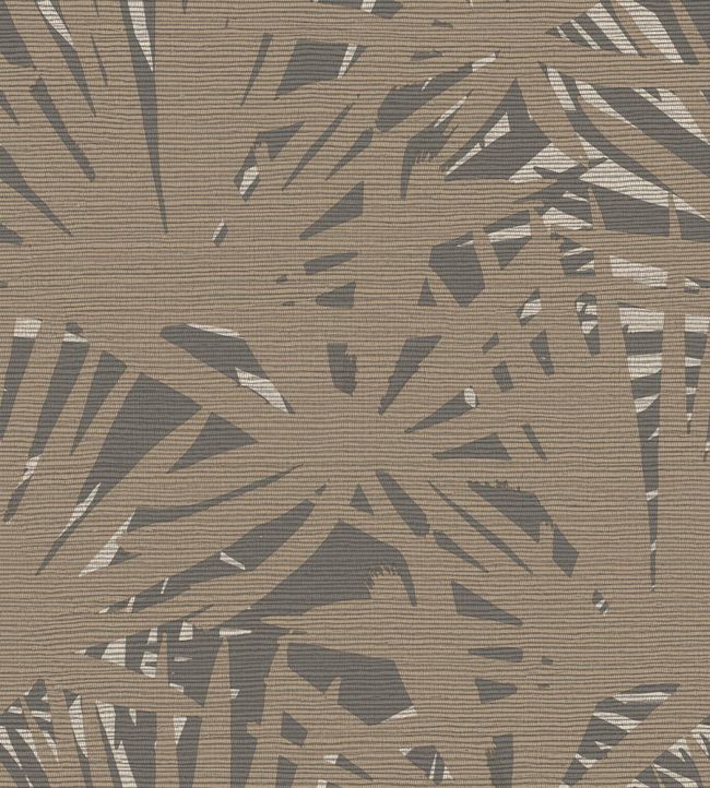 Pandanus Wallpaper in Brown by Jannelli&Volpi | Jane Clayton