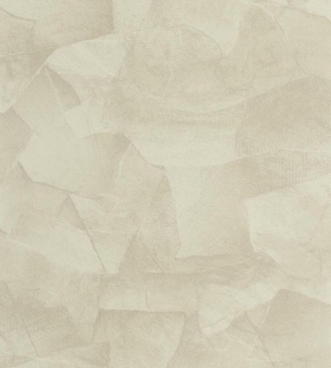 Papier Colle Wallpaper in Mastic by Casadeco | Jane Clayton