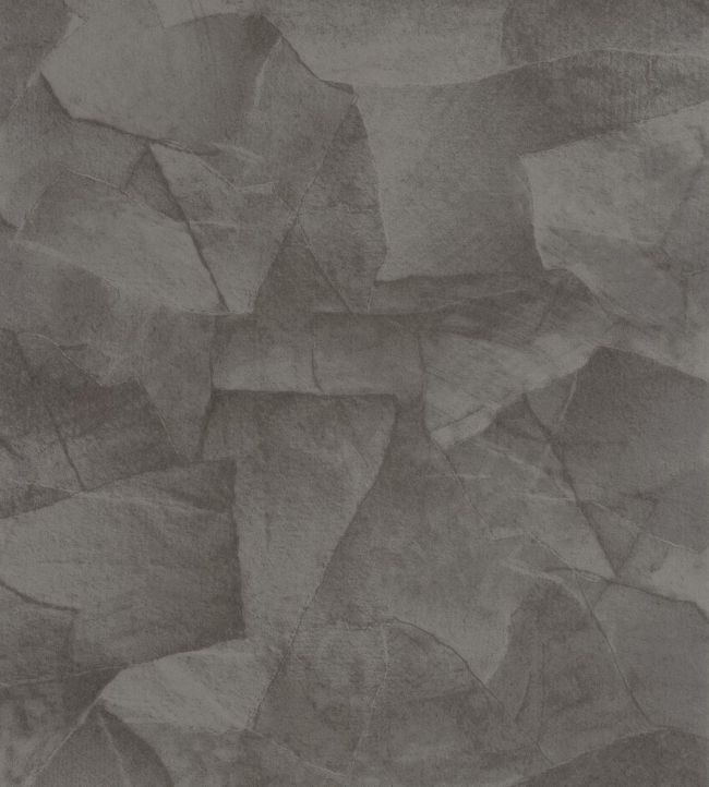 Papier Colle Wallpaper in Noir D'Encre by Casadeco | Jane Clayton