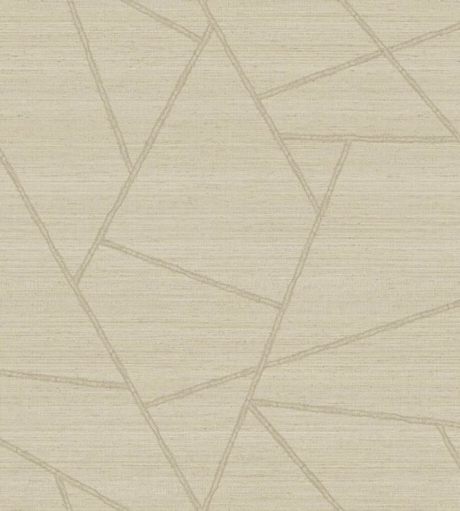 Patchwork Tropical Wallpaper in Natural by Jannelli&Volpi | Jane Clayton