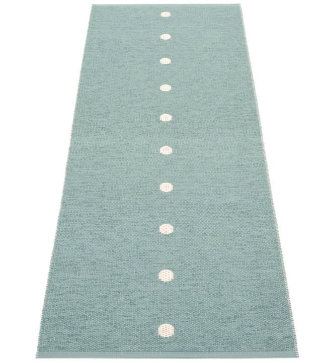 Peg Runner Rug in Haze/Vanilla by Pappelina | Jane Clayton