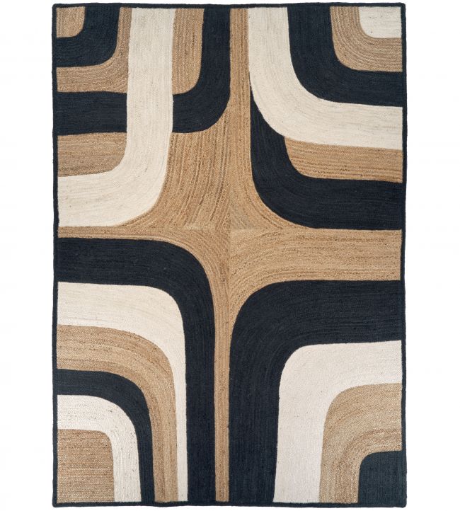 Penny Lane Rug in Black and White by Elitis | Jane Clayton