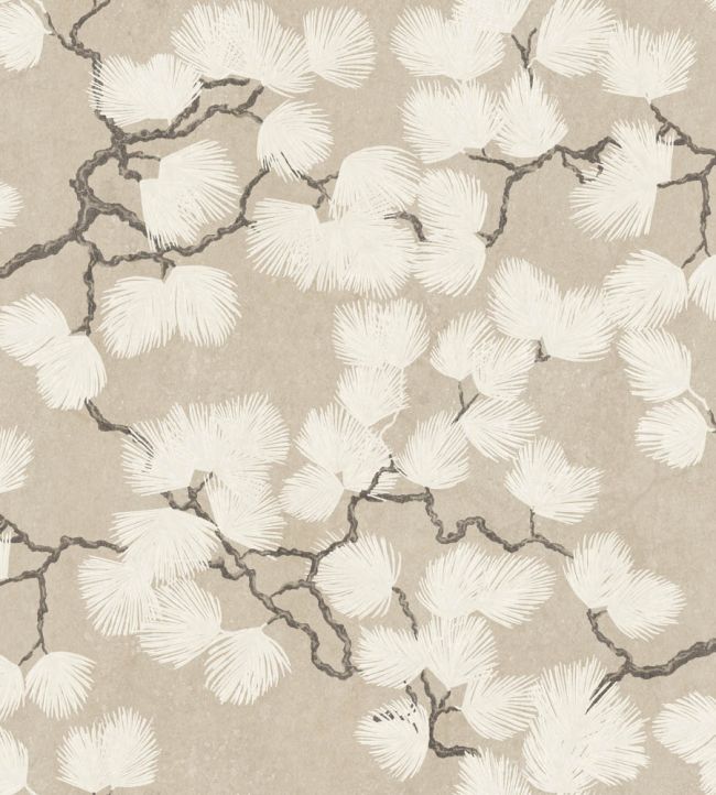 Pine Wallpaper mural in Beige by Sandberg | Jane Clayton