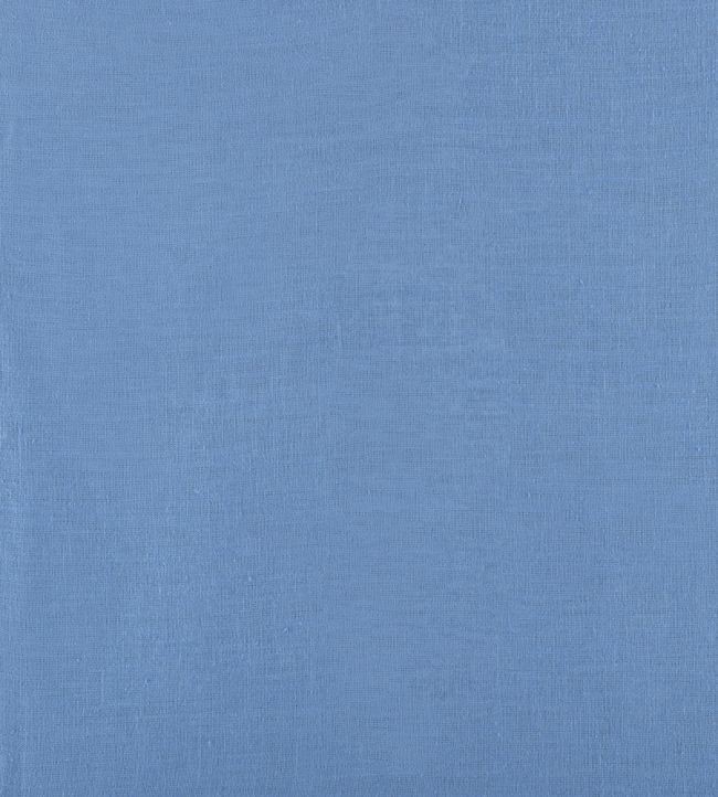 Light Weight Plain Linen Fabric in Cornflower Blue by Volga Linen ...