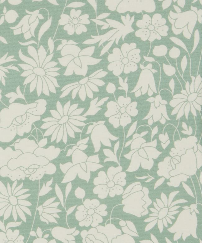 Poppy Grace Fabric in Salvia by Liberty | Jane Clayton
