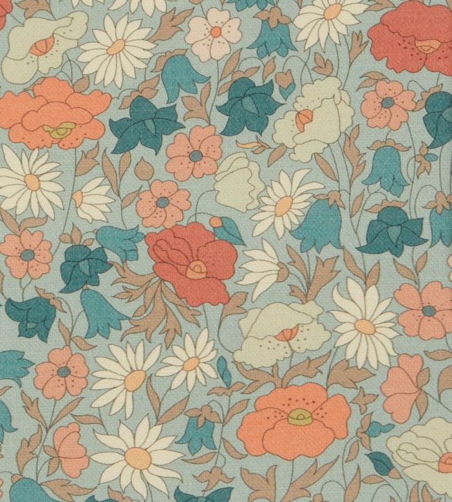 Poppy Meadowfield Fabric in Bullfinch by Liberty | Jane Clayton