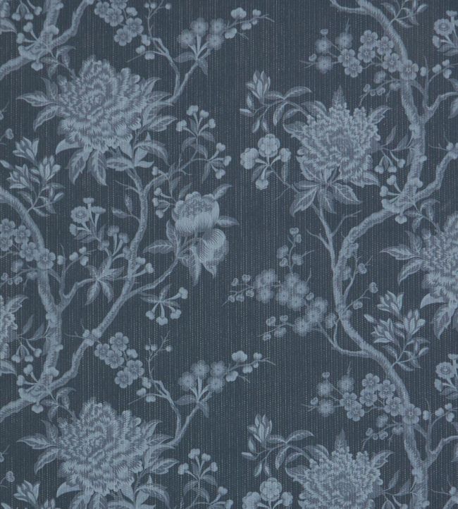 Porcelain Flower Fabric in Ink by Liberty | Jane Clayton