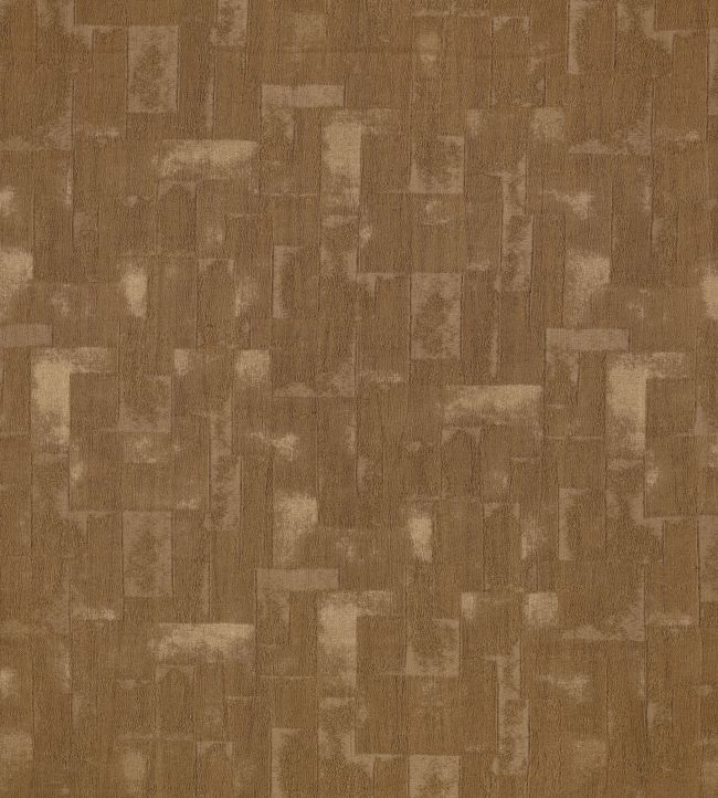 Portland Fabric in Teak by Zinc | Jane Clayton