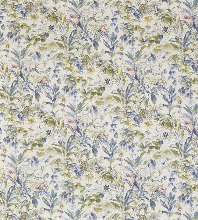 Paradise Fabric by Prestigious Textiles in Saxon Blue | Jane Clayton