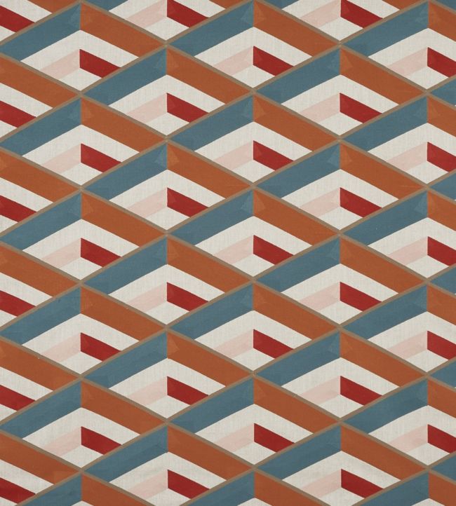 Angle Fabric by Prestigious Textiles in Auburn | Jane Clayton