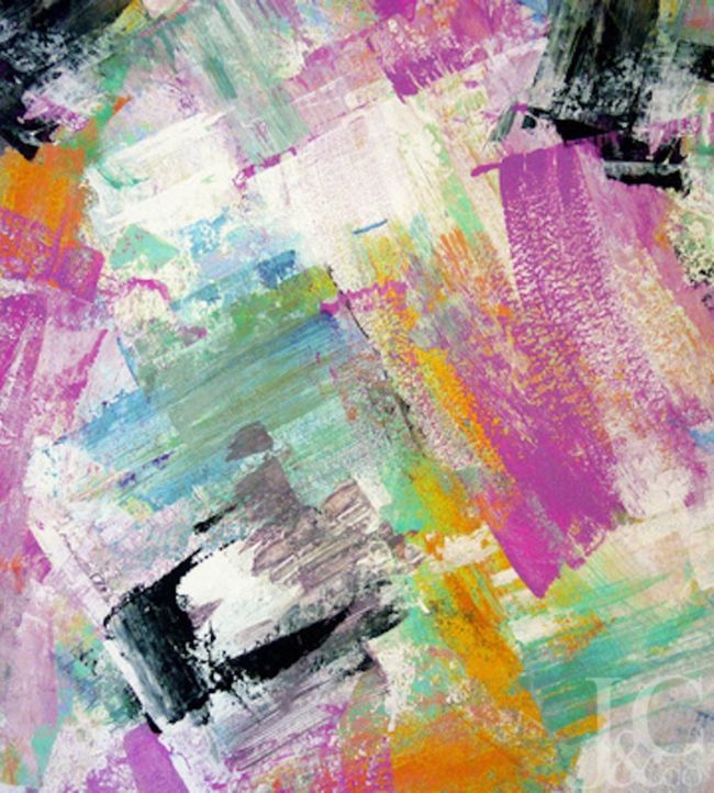 Graffiti Fabric by Prestigious Textiles in Mulberry | Jane Clayton