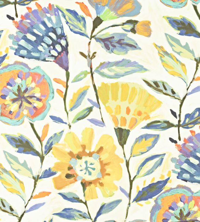 Fandango Fabric by Prestigious Textiles in Rainforest | Jane Clayton