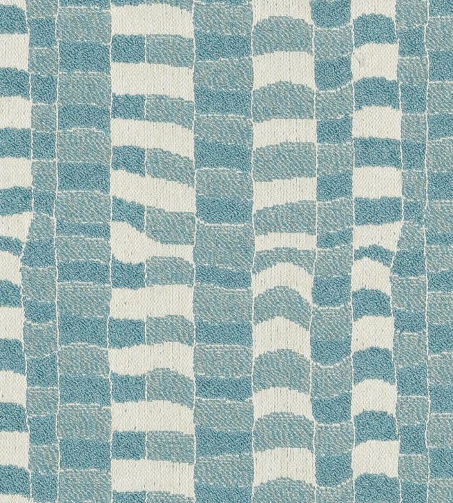 Promenade Fabric in Blue by Nobilis | Jane Clayton