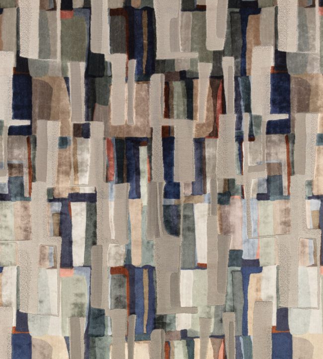 Quadrata Fabric in Lazurite by Black Edition | Jane Clayton