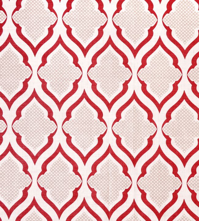 Ravenna Fabric in Ruby by Michael Szell for Christopher Farr Cloth ...