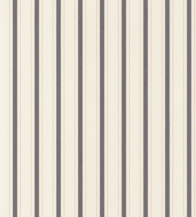 Rayure Wallpaper in Noir Fusain by Casadeco | Jane Clayton