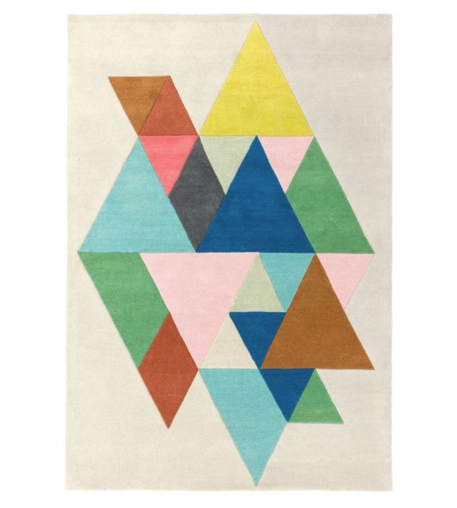 Reef Triangle Rug by Asiatic in Multi | Jane Clayton