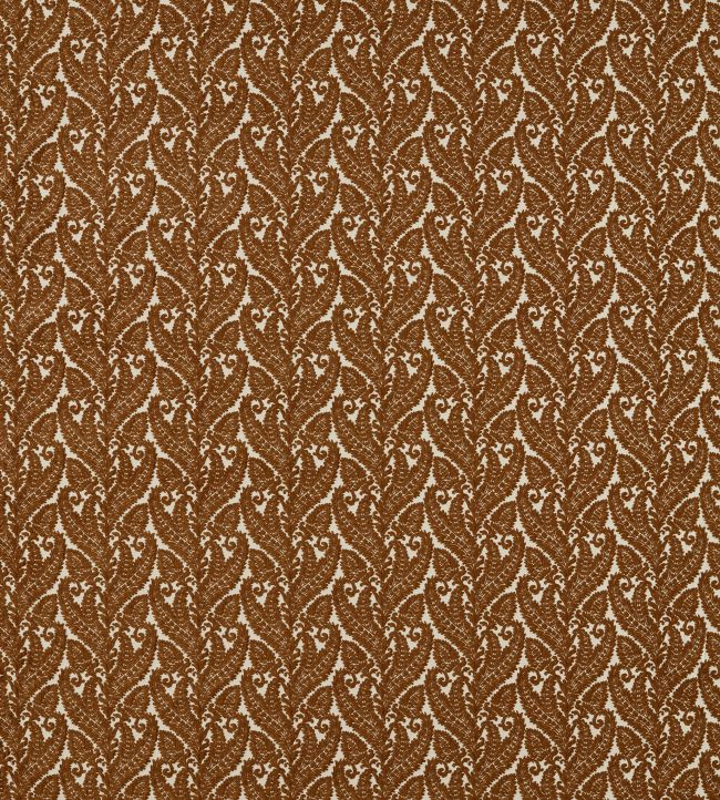 Regale Fabric in Russet by Clarke & Clarke | Jane Clayton