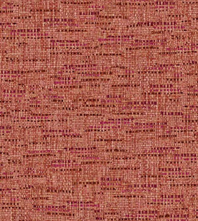 Retro Texture Wallpaper in Red by Eijffinger | Jane Clayton