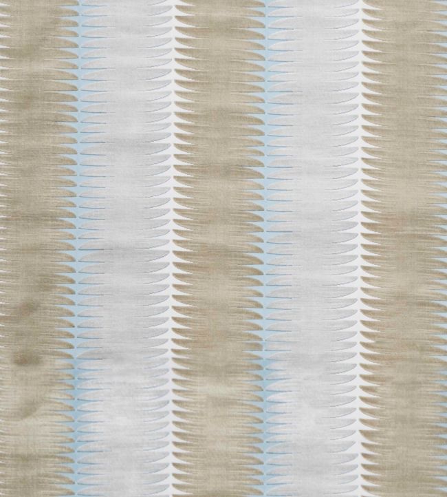 Rhythm Fabric in Mineral by Jim Thompson | Jane Clayton