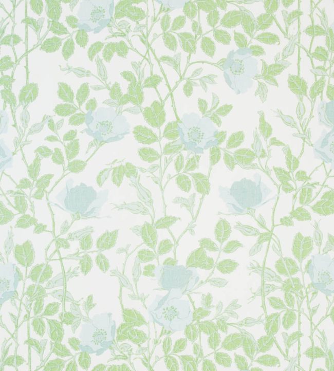 Richmond Fabric in Aqua by Christopher Farr Cloth | Jane Clayton