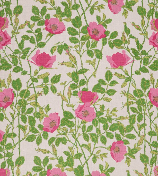 Richmond Fabric in Hot Pink by Christopher Farr Cloth | Jane Clayton