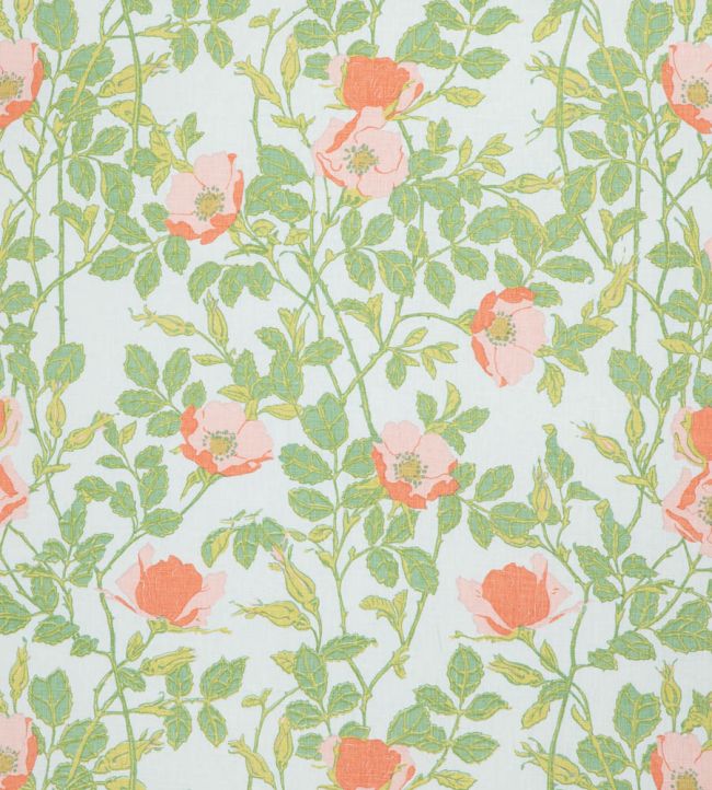 Richmond Fabric in Peach by Christopher Farr Cloth | Jane Clayton