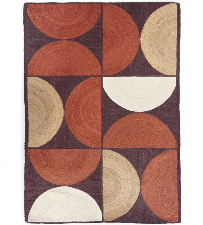 Rocky Rug in Terracotta by Elitis | Jane Clayton